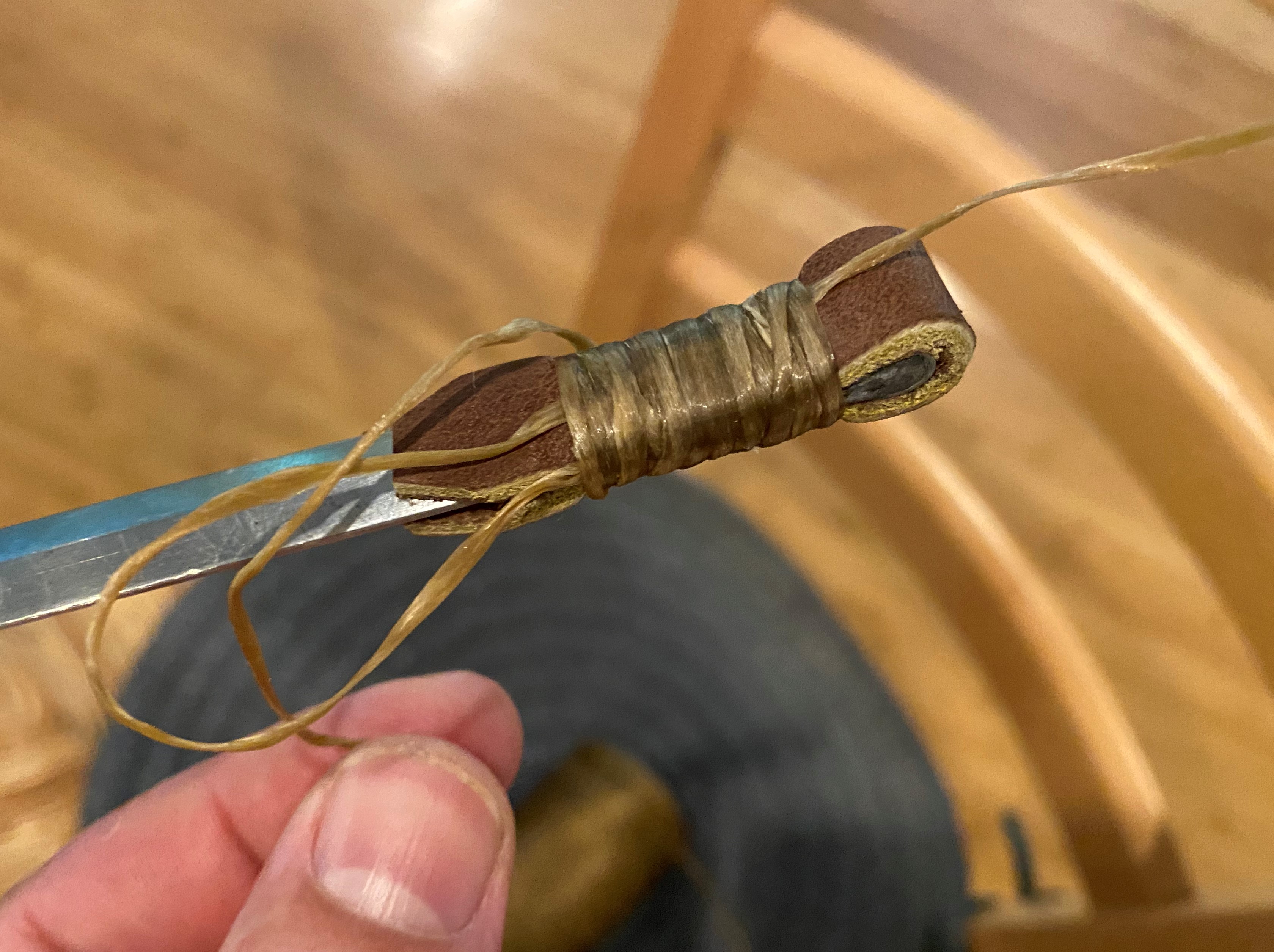 Leather Tipping a Sword – Historical European Martial Arts Enthusiast